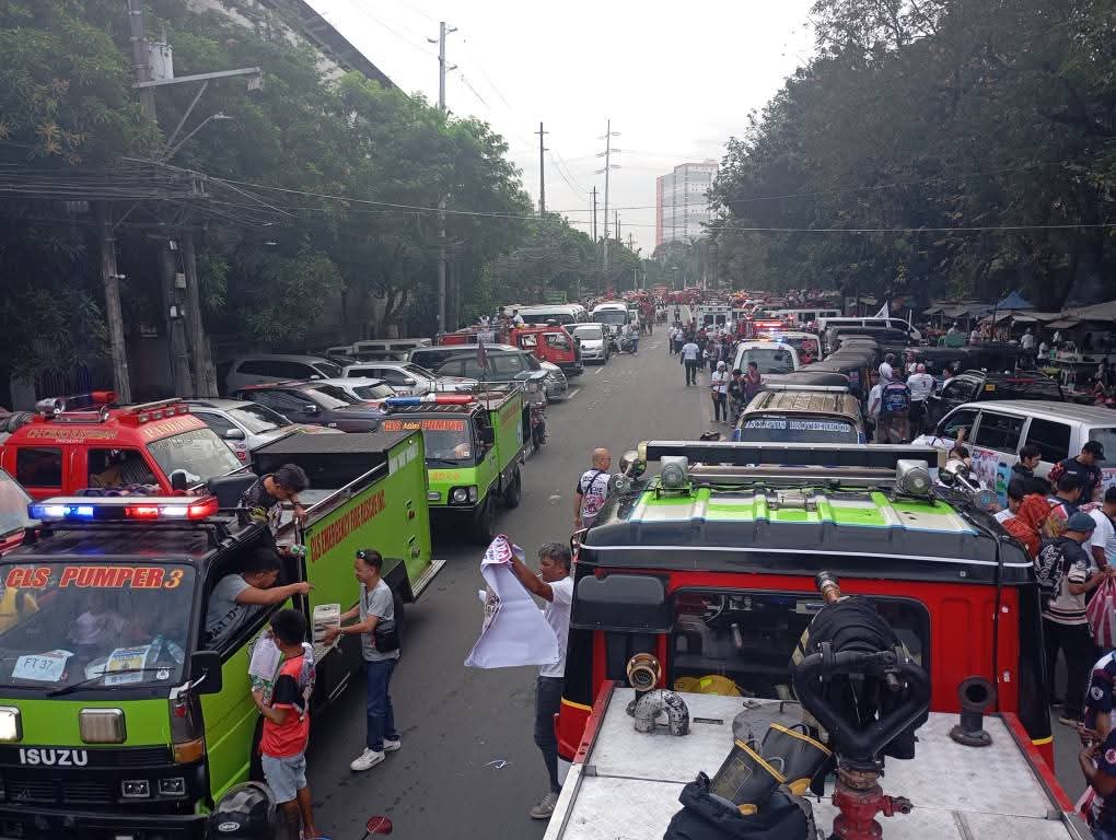 SA PAGSISIMULA NG CAMPAIGN PERIOD, ABP PARTYLIST NAGSAGAWA NG MOTORCADE ...