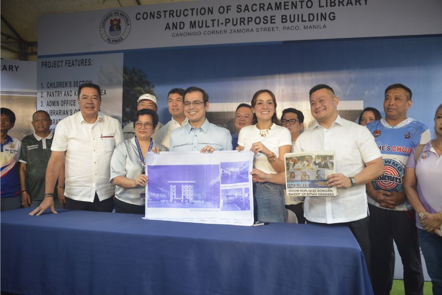 Pagtatayo ng Bagong Sacramento Library sa Maynila Sisimulan na ...
