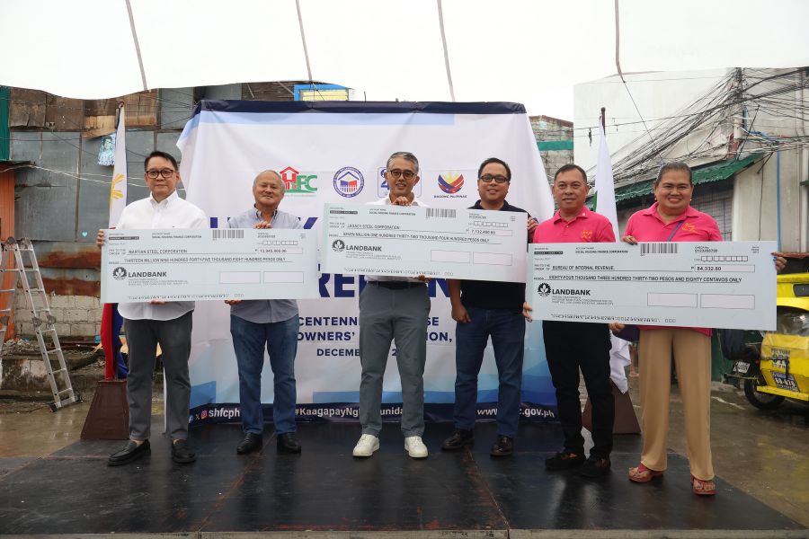 DHSUD, SHFC award over Php 21 million to ECMP community in Pasig ...